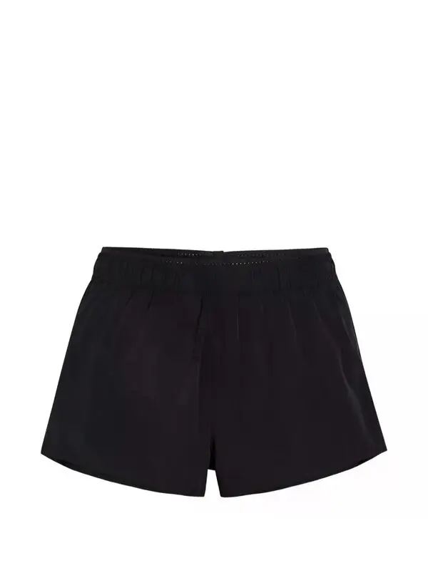 Escada Sport Elasticated-trim Shorts - Black