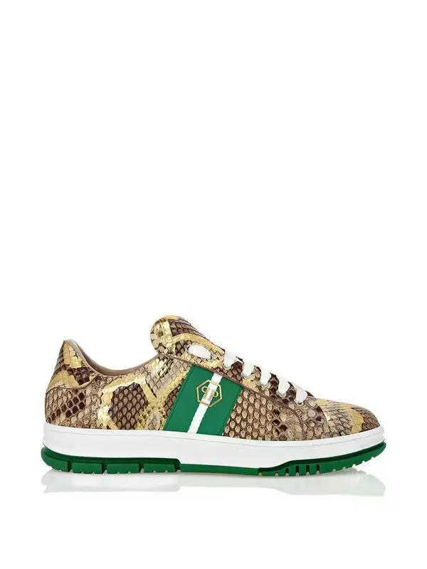 Philipp Plein Python-leather Sneakers