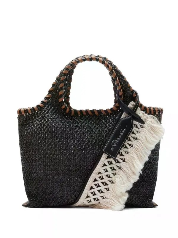3.1 Phillip Lim Mini Market Fringe-trim Tote Bag