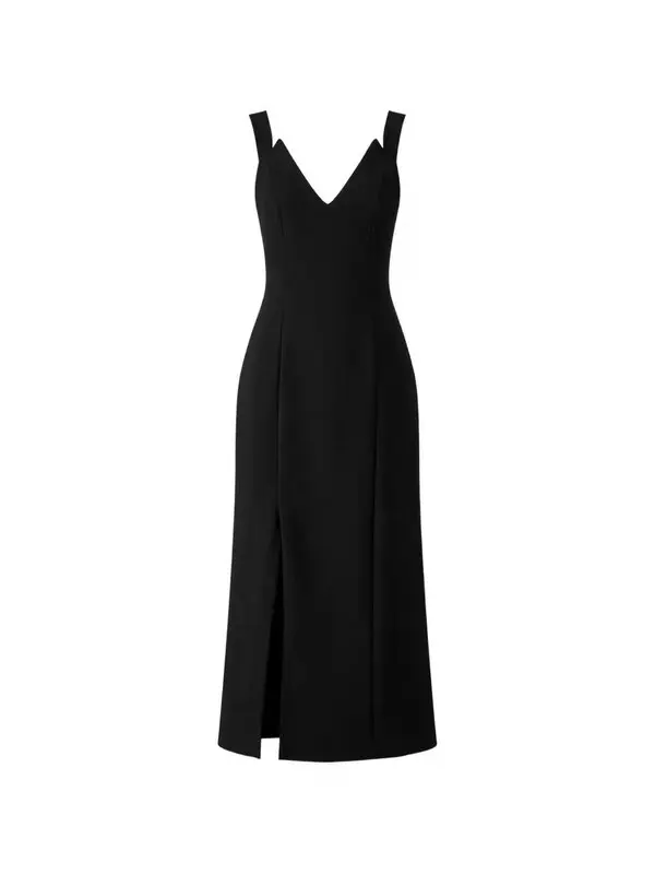 Liviana Conti Diamond Dress - Black