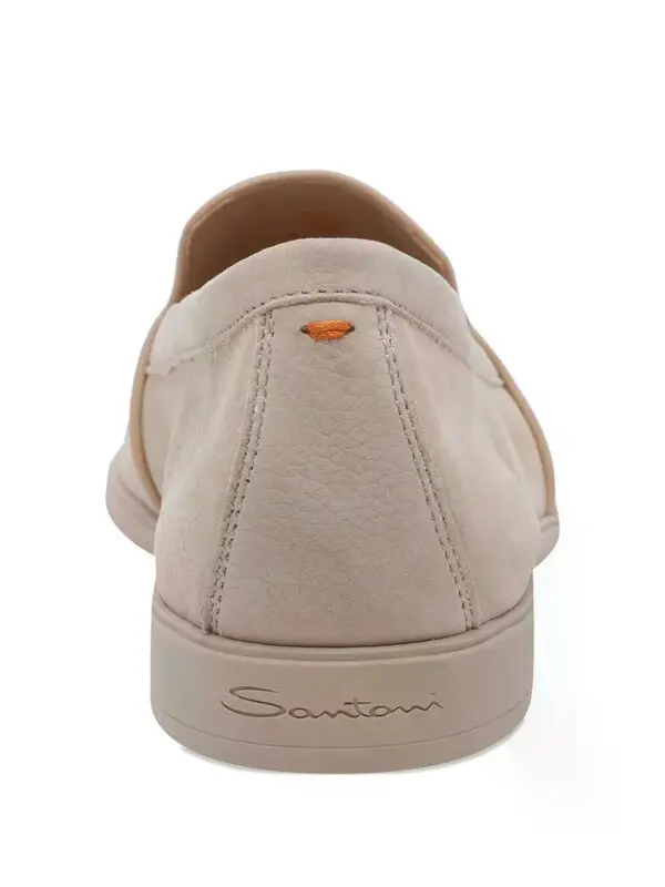 Santoni Round-toe Loafers