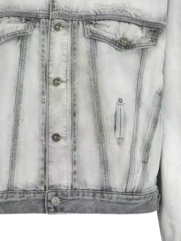 DIESEL Button Denim Jacket