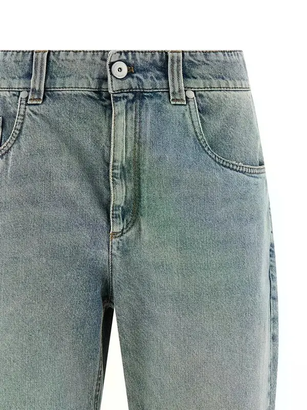 Brunello Cucinelli High-waist Straight Leg Jeans