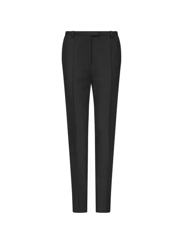 Loulou De Saison Malka Lds Seam-detail Trousers - Black