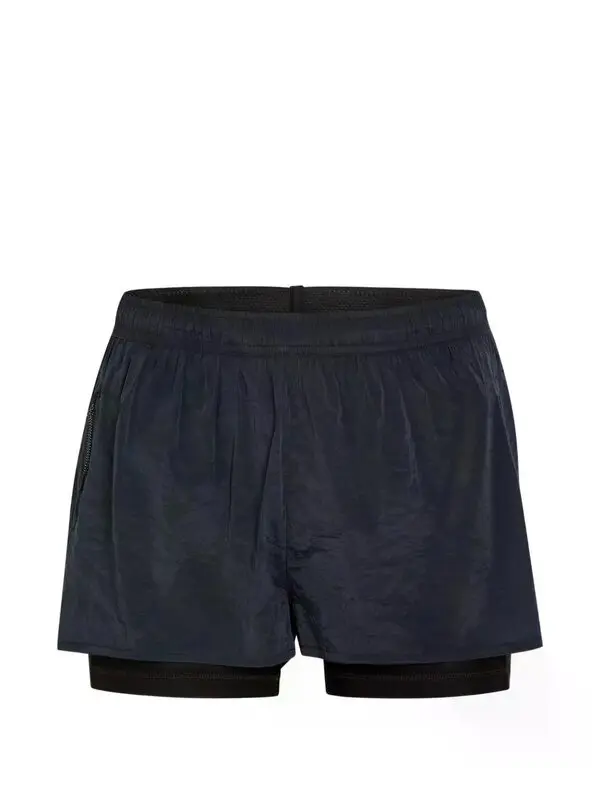 Escada Sport Layered Shorts - Blue