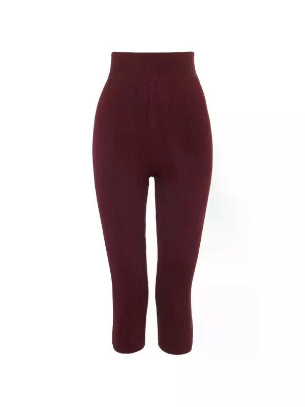Chloé Capri Leggings - Brown