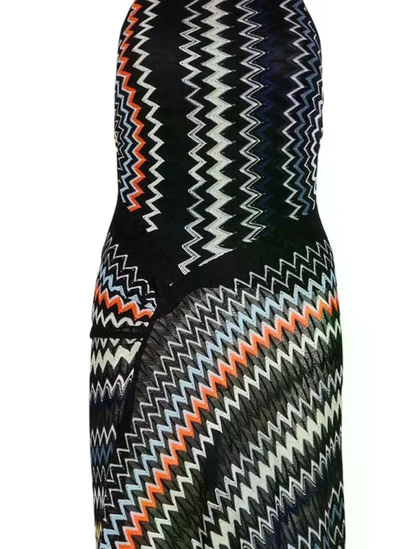 Missoni Halterneck Patterned Dress