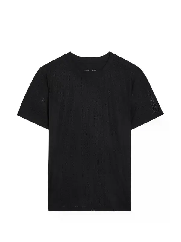 Escada Sport Perforated T-shirt - Black