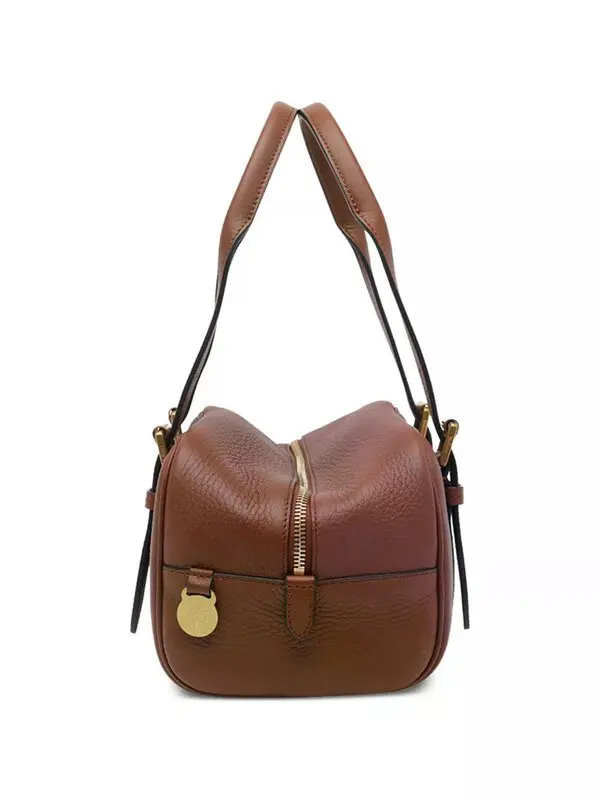 Mulberry Leather Boston Tote - Brown