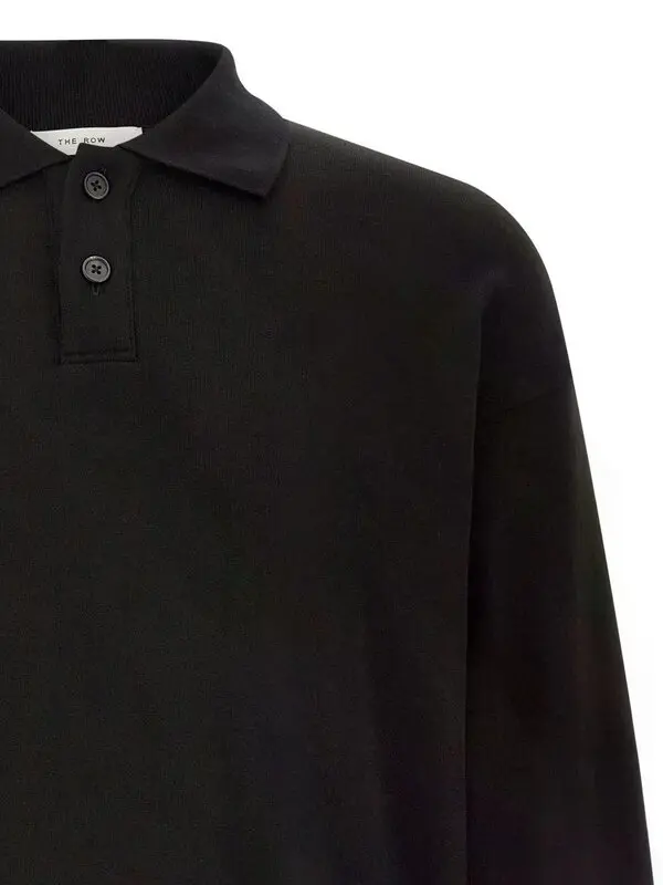 THE ROW Ry Two-button Polo Shirt