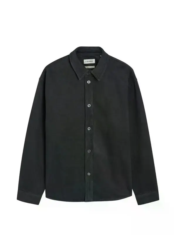 FRAME Denim Overshirt - Black