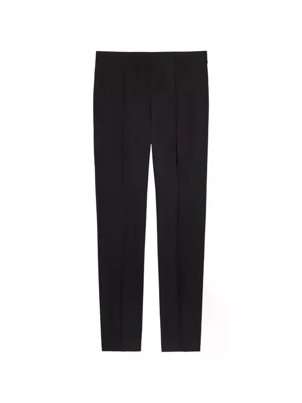 Another Tomorrow Panelled Trousers - Black