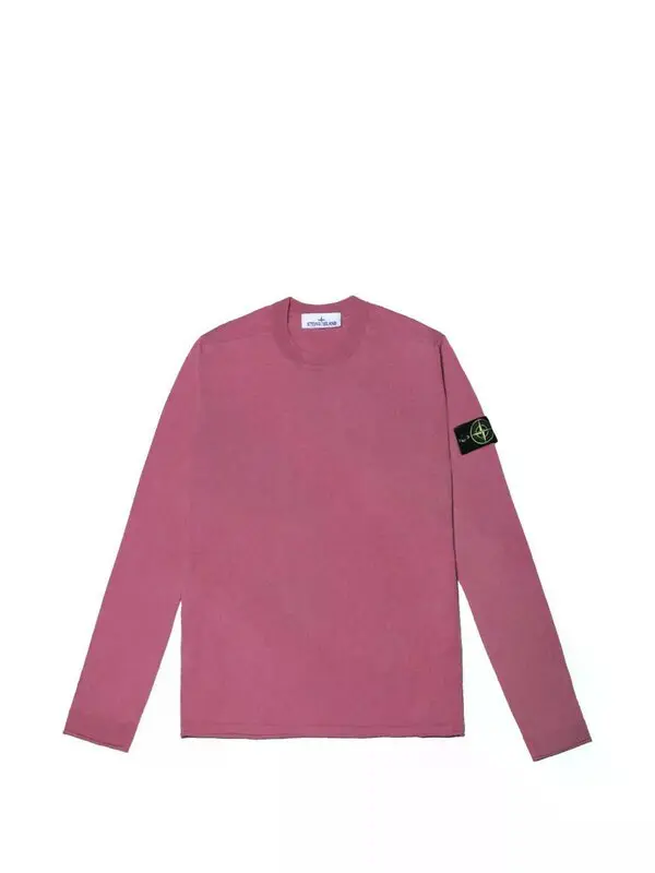 Stone Island Compass-patch Sweater - Pink