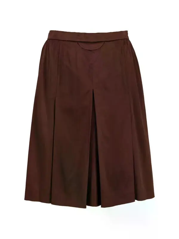 Fendi Pleated Midi Skirt