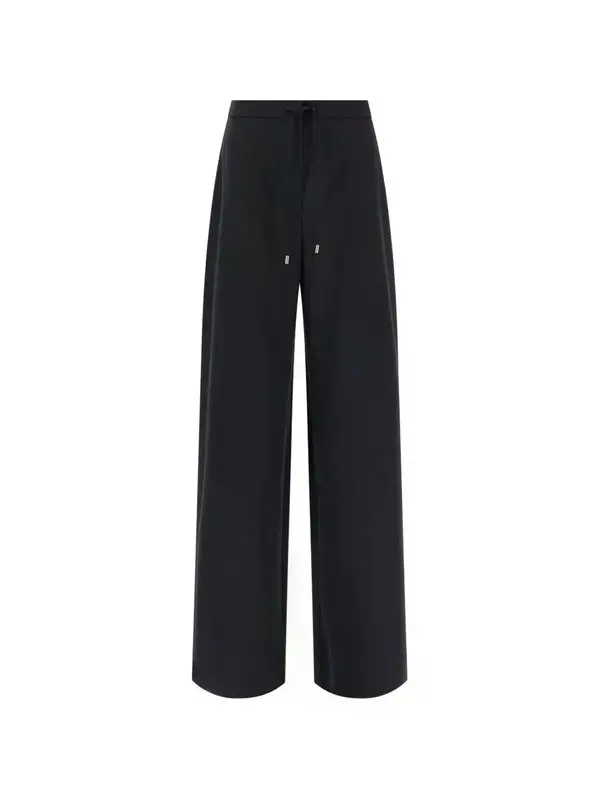 Max Mara Corone Drawstring Trousers - Blue