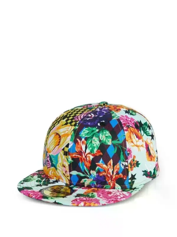 Kenzo X New Era Floral-print Baseball Cap - Blue