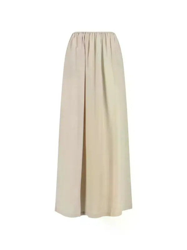 THE FRANKIE SHOP Aeson Gathered Maxi Skirt - Neutrals