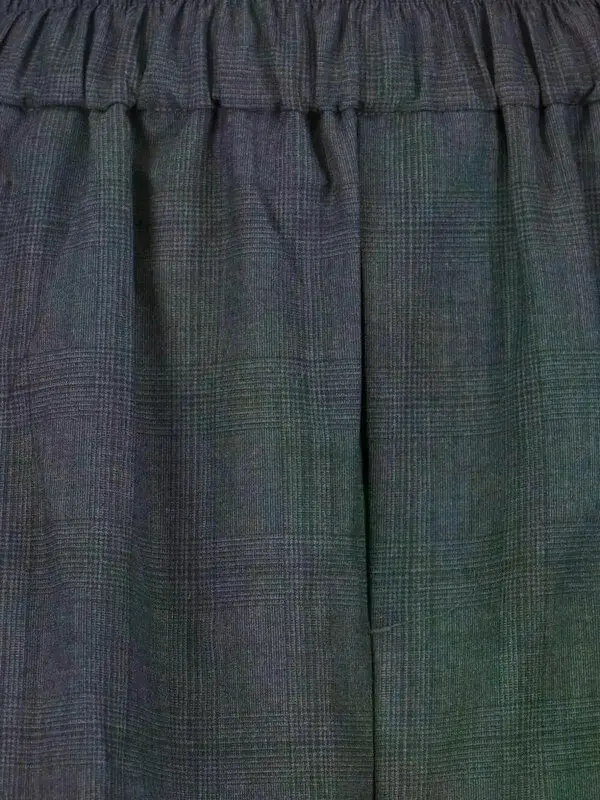 THE FRANKIE SHOP Baxter Plaid Trousers - Grey