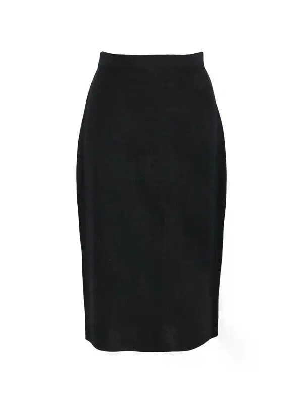 Gianfranco Ferre Pencil Wool Skirt