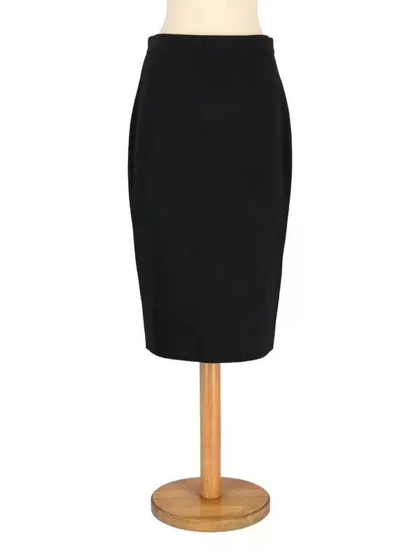 Gianfranco Ferre Pencil Wool Skirt