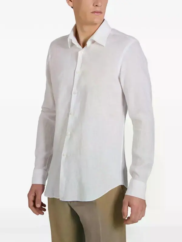 SLOWEAR Buttoned Linen Shirt