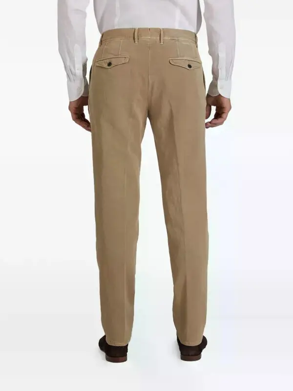 SLOWEAR Buttoned Tapered Trousers