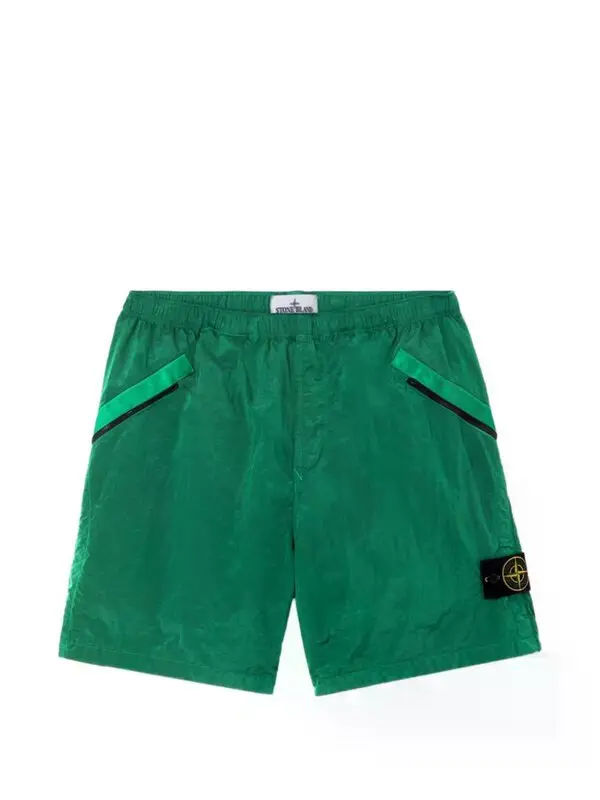 Stone Island Nylon Metal Shorts - Green