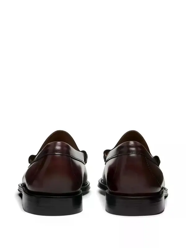 G.H.BASS Weejuns Larson Penny Loafers - Red
