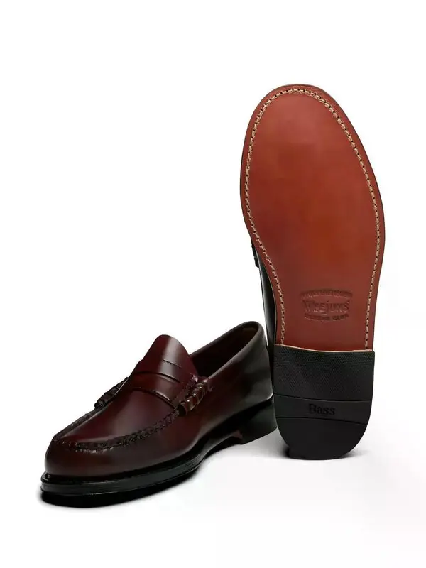 G.H.BASS Weejuns Larson Penny Loafers - Red