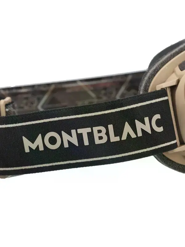 Montblanc Mountain-themed Ski Goggles - Pink