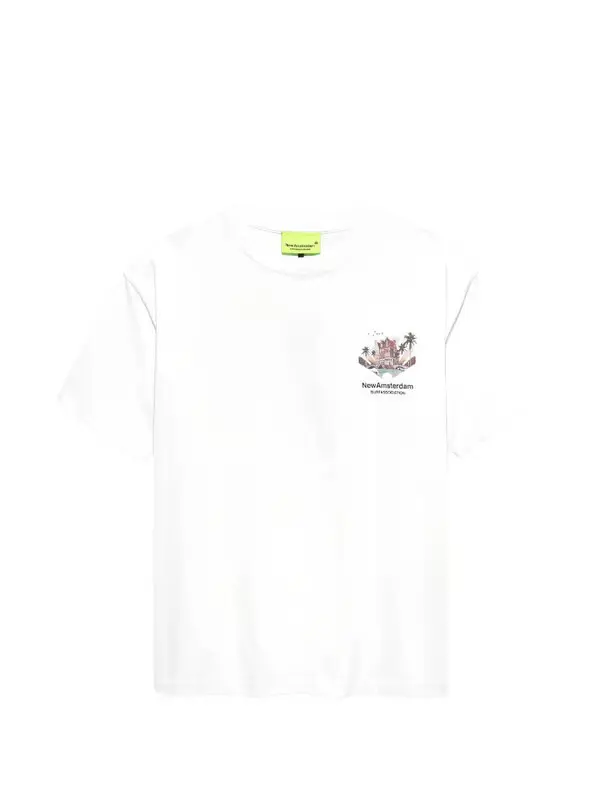 NEW AMSTERDAM SURF ASSOCIATION Graphic T-shirt - White
