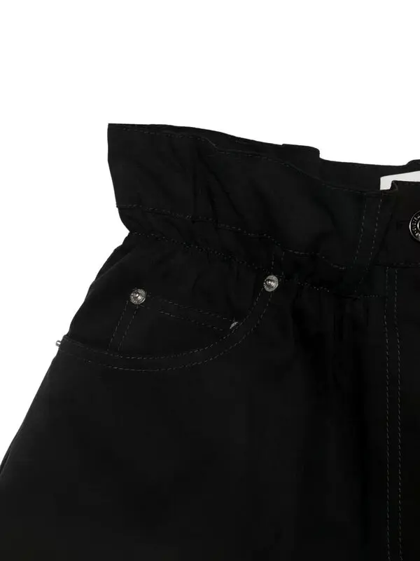 SYSTEM Belt-loop Layered Pocket Shorts