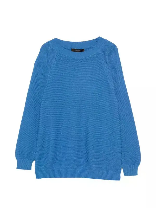 Max Mara Wkdaere Knitted Sweater - Blue