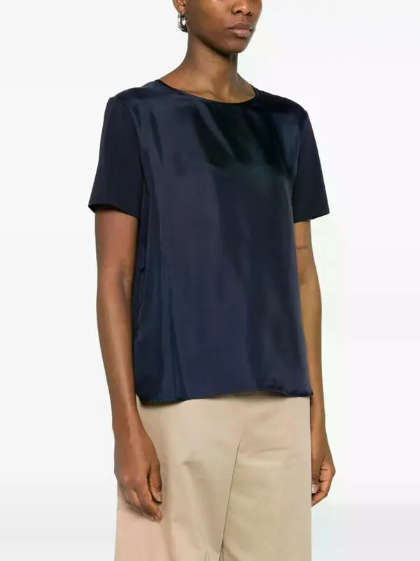 Max Mara Mmlotre Short-sleeve Top - Blue