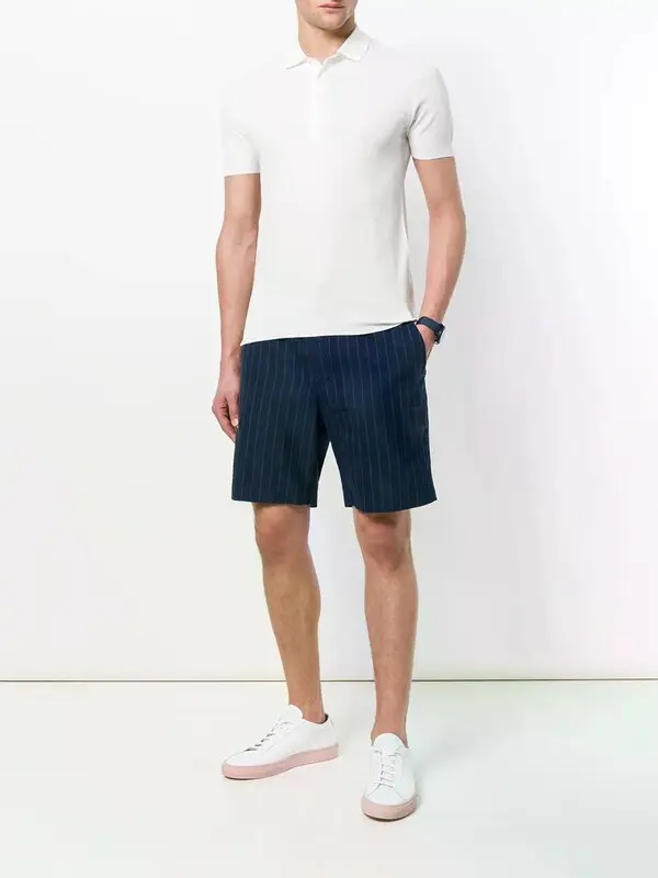 PAOLO PECORA Plain Polo Shirt - White