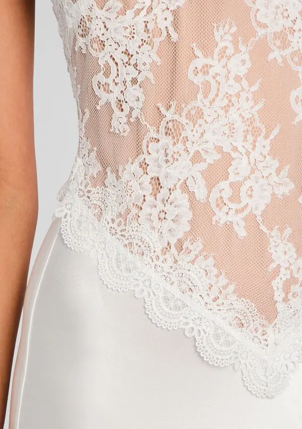 Retrofete Constanza Lace Maxi Dress - Ivory