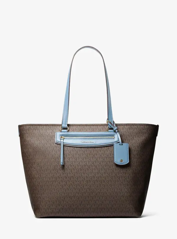 Michael Kors Jet Set Travel Extra-large Signature Logo Tote Bag