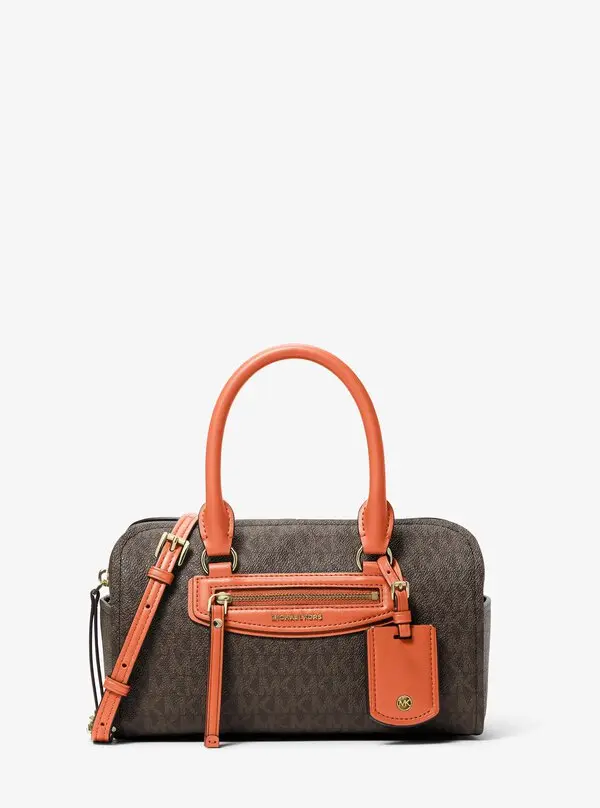 Michael Kors Jet Set Travel Extra-small Duffel Crossbody Bag - Orange