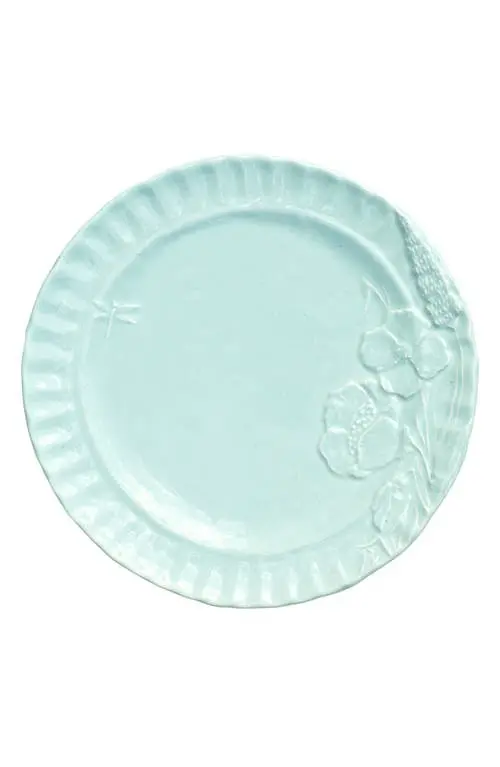 VIETRI Pietra Fiori Salad Plate - Blue
