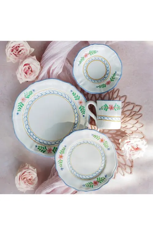 VIETRI Bella Rosa Dinner Plate