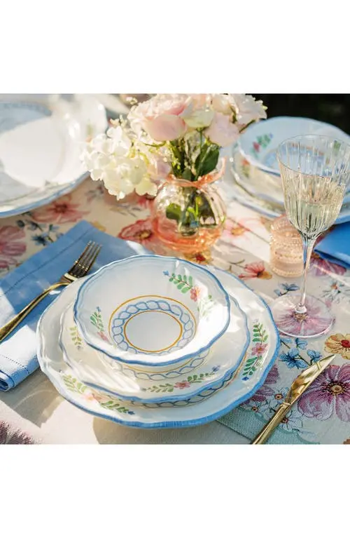 VIETRI Bella Rosa Dinner Plate