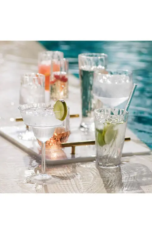 VIETRI Superglass Shatterproof Margarita Glass
