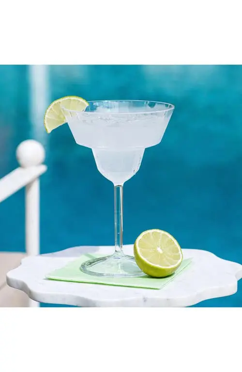 VIETRI Superglass Shatterproof Margarita Glass