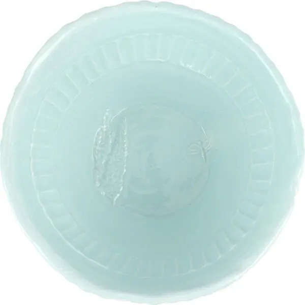 VIETRI Pietri Fiori Aqua Serving Bowl - Blue