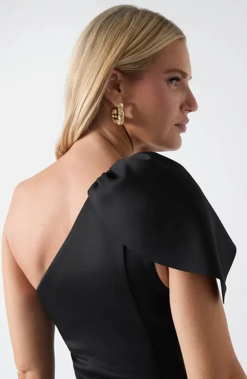 MARCIANO Andrea One-shoulder Jumpsuit - Jblk-black