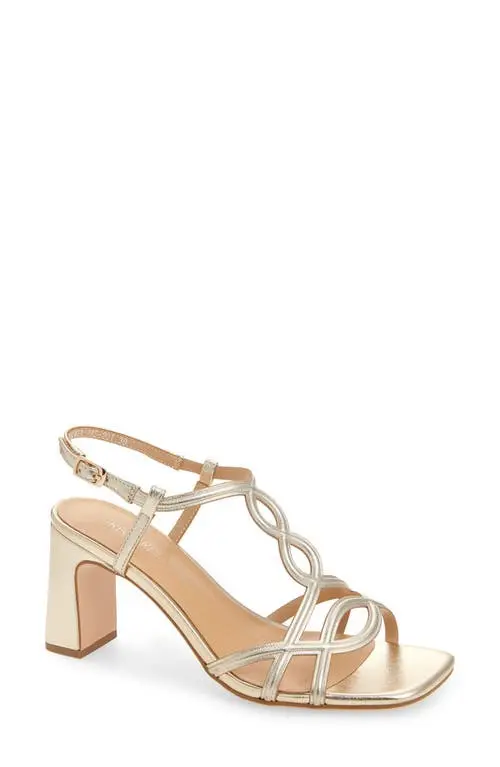 Regarde Le Ciel Chelly 01 Slingback Sandal - Garment Metal Platino