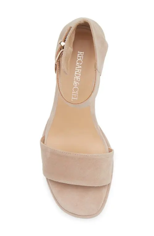 Regarde Le Ciel Nory Ankle Strap Sandal - Etna Ginger