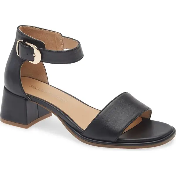 Regarde Le Ciel Nory Ankle Strap Sandal - Garment Black