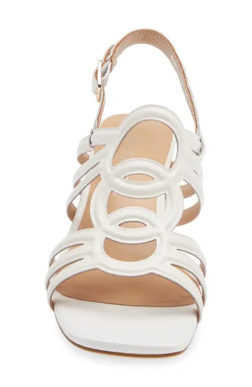 Regarde Le Ciel Amalia 07 Slingback Sandal - Naplak White