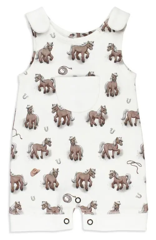 L'OVEDBABY Print Sleeveless Organic Cotton Romper - Little Lasso